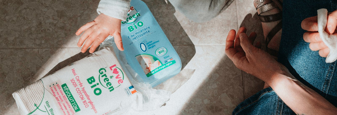 Cotons 100% BIO - Coton bio pour bébé | Love & Green